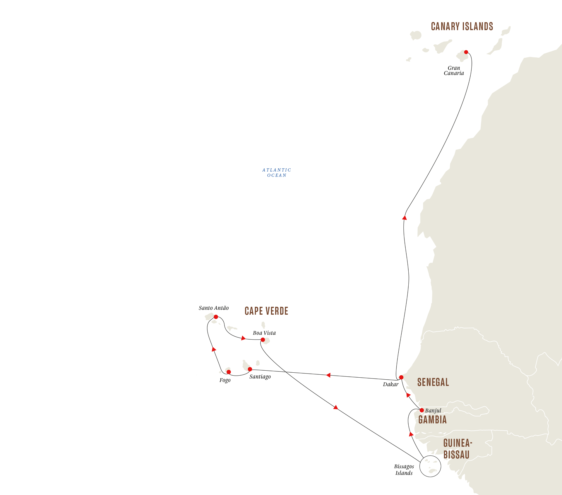17D West African Islands to the Canaries – Volcanoes & Wildlife ...